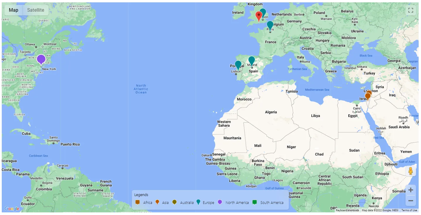 Enabling the category Legend - WP Go Maps Documentation