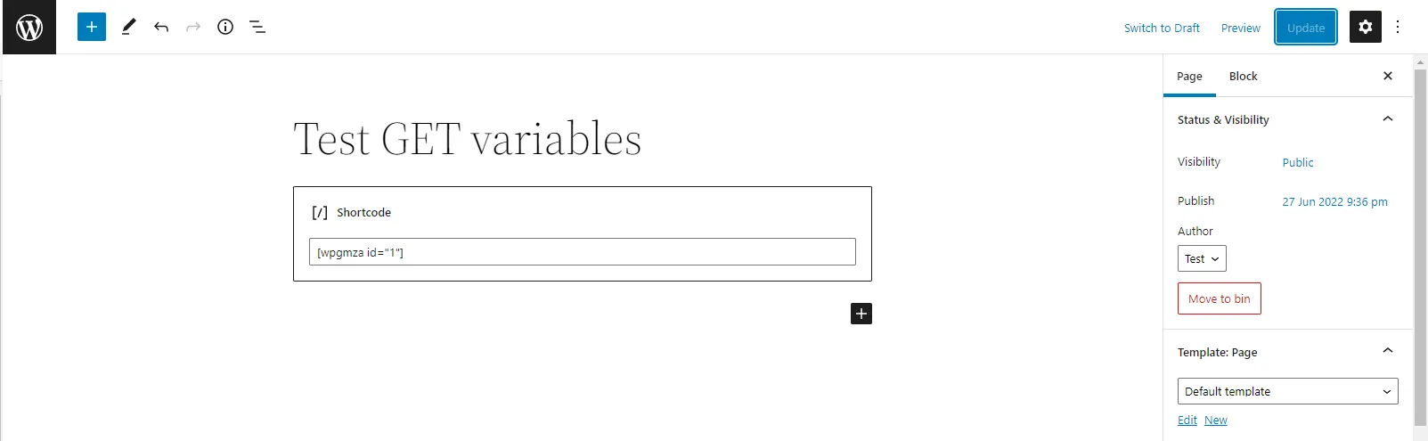 Using GET variables to Control your Map - WP Go Maps Documentation