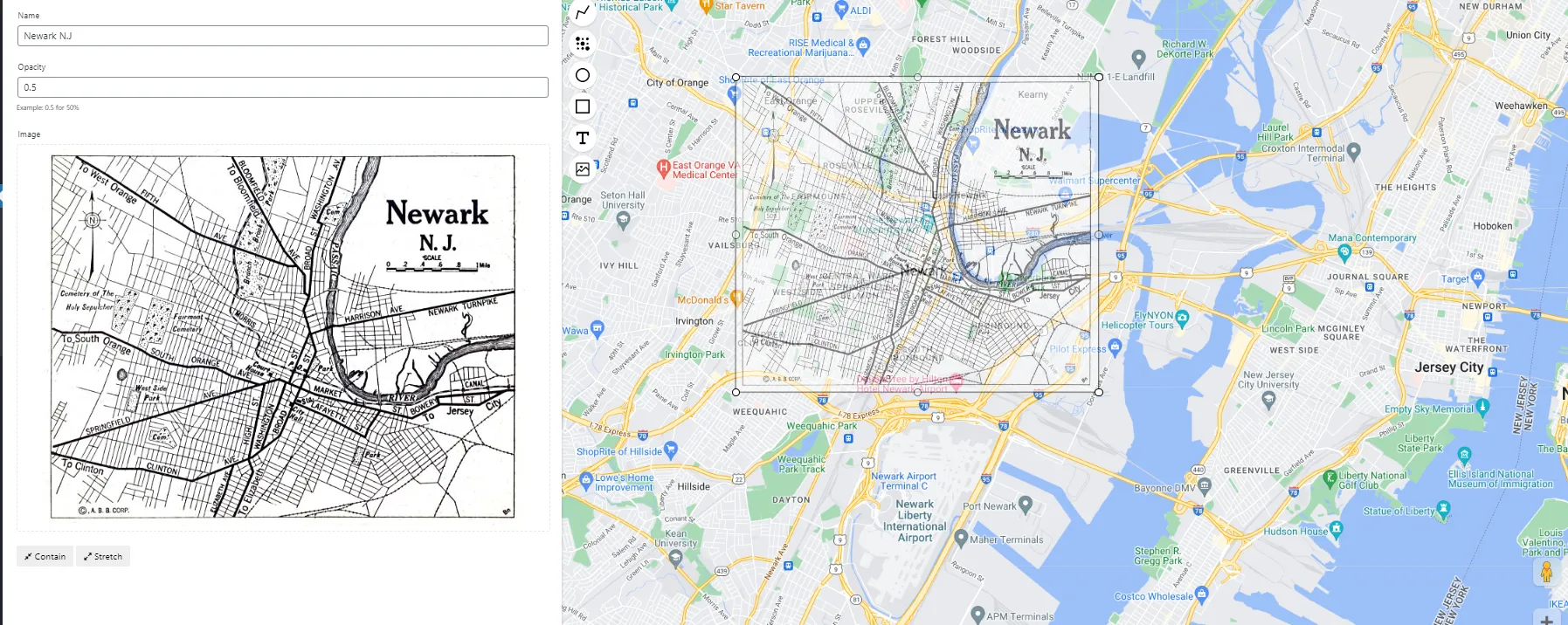 Adding an image overlay - WP Go Maps Documentation