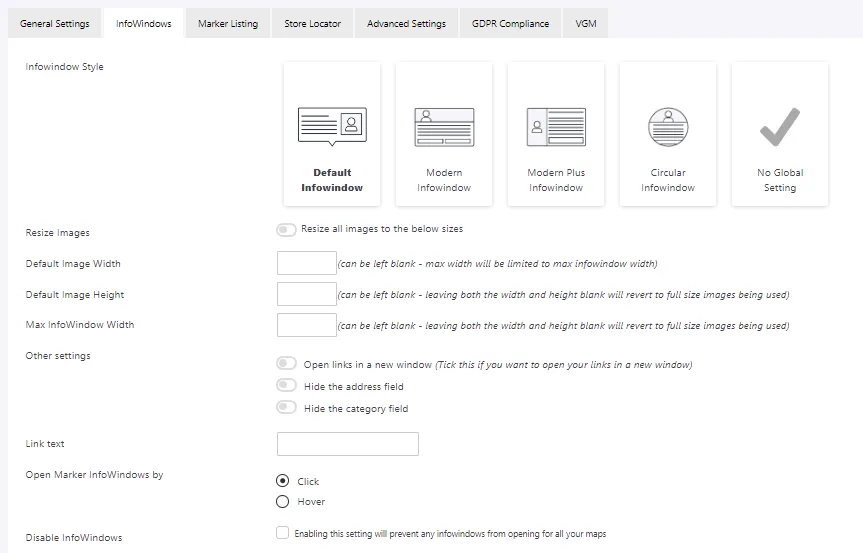 Customizing your info Window (Legacy) - WP Go Maps Documentation