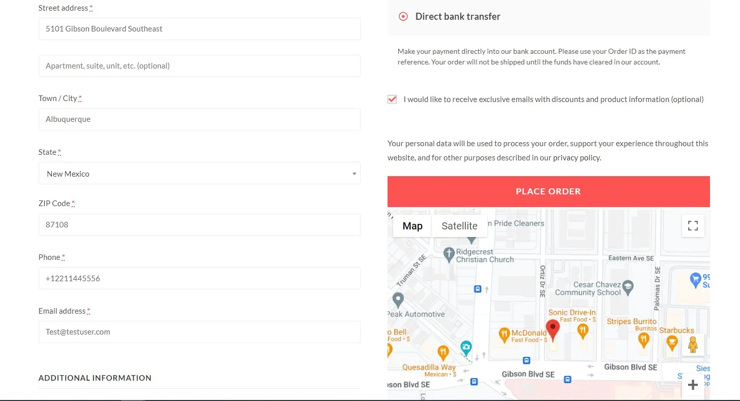 WooCommerce - Checkout Map (Legacy) - WP Go Maps Documentation