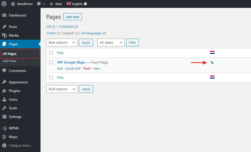Translating the plugin with WPML (Legacy) - WP Go Maps Documentation