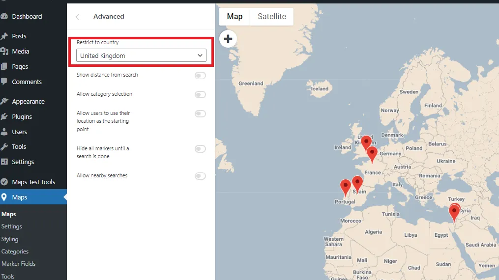 How do I restrict Autocomplete to a Specific Country - WP Go Maps ...