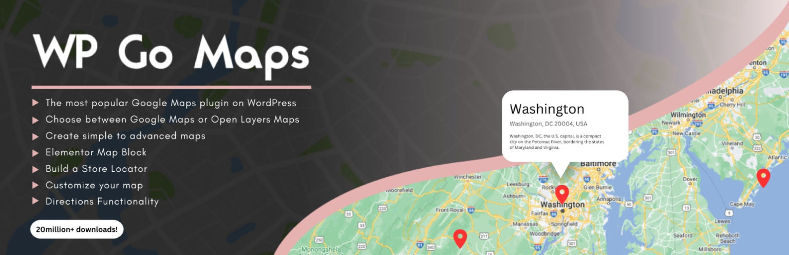 WordPress Interactive Maps and Google Maps Plugins | WP Go Maps